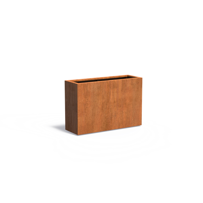 Corten Steel Rectangular Trough | The Plant Collector
